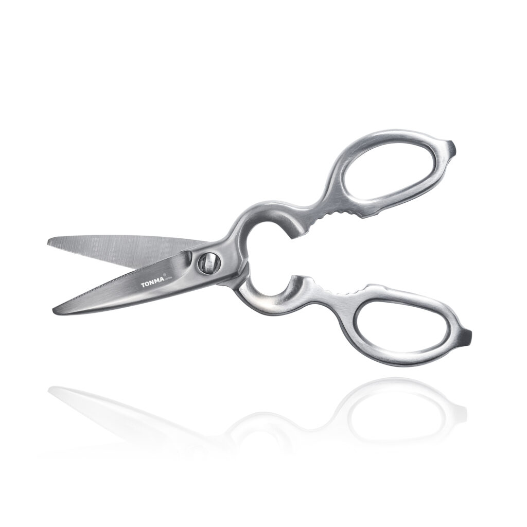 TONMA Kitchen Scissors All Purpose [ Made in Japan ] Sharp Stainless Steel Forged Kitchen Shears ...