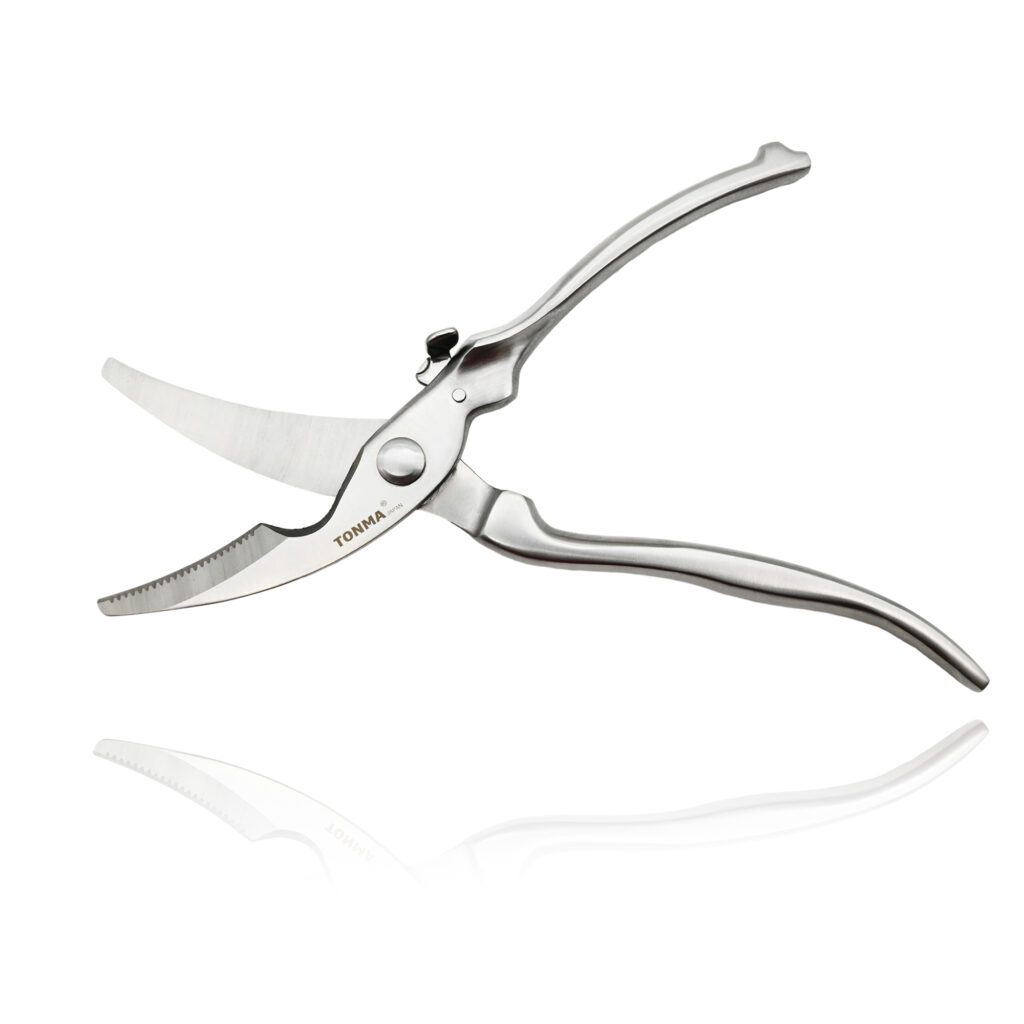 TONMA Kitchen Shears Heavy Duty [Made in Japan] 10″ Japanese Poultry ...