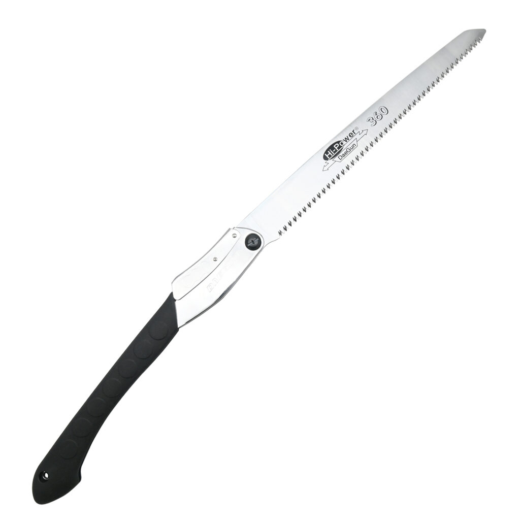 TONMA Folding Hand Saw [Made in Korea] 14″ (360mm) LargeTeeth Pruning ...